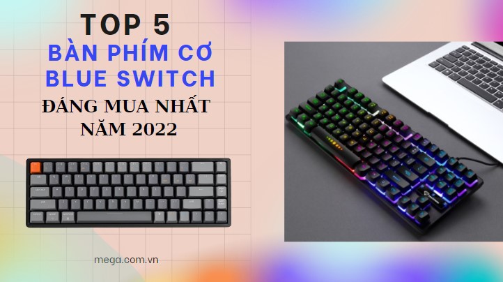 Top 5 bàn phím cơ Blue Switch đáng sở hữu nhất năm 2023