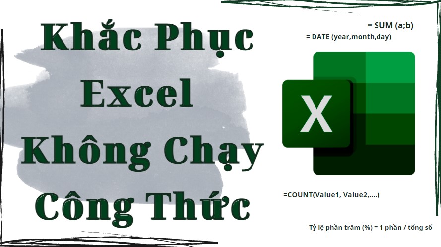 Excel không chạy công thức? Cách khắc phục đơn giản