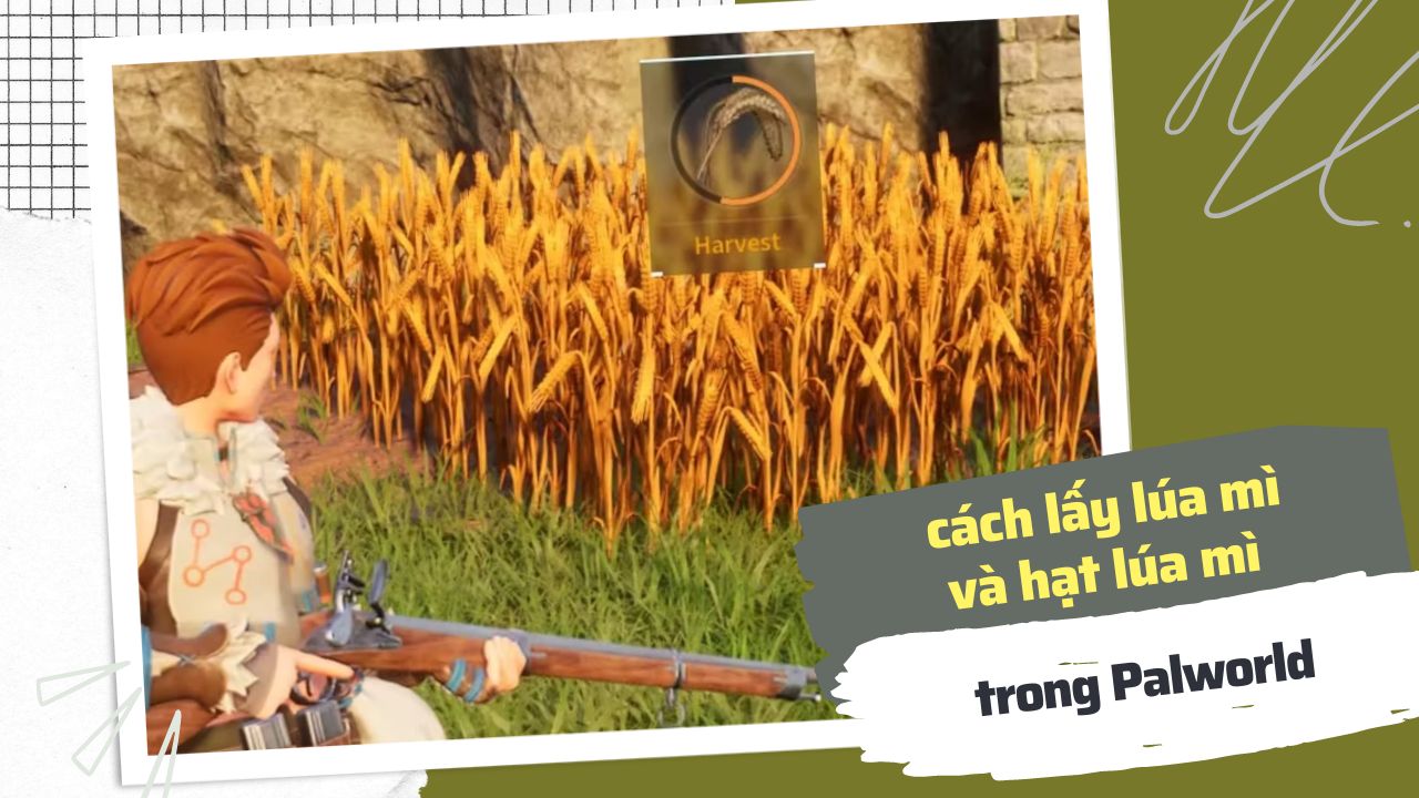 Hướng dẫn cách lấy lúa mì và hạt lúa mì trong Palworld