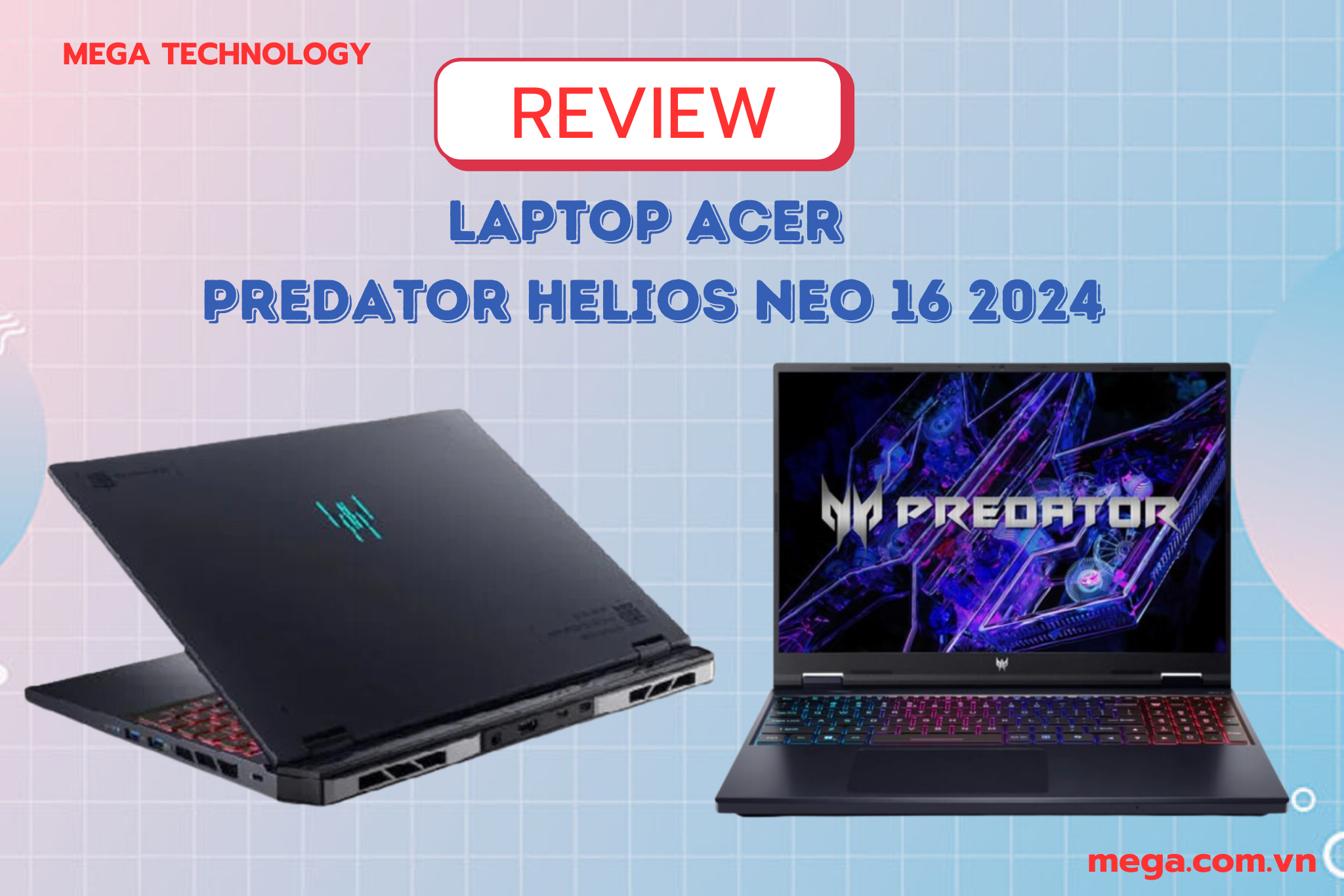Acer Predator Helios Neo 16 2024 - Laptop Gaming tầm trung hiệu năng ...