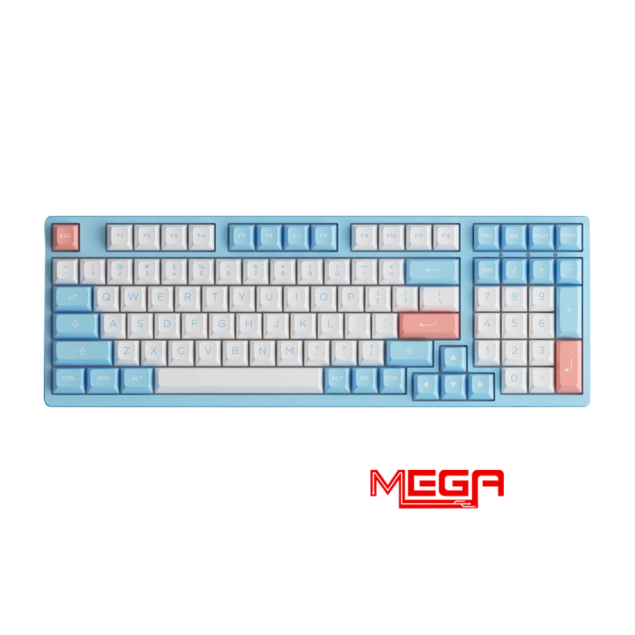 Bàn phím cơ AKKO 3098B (AKKO CS Silver switch) | MEGA