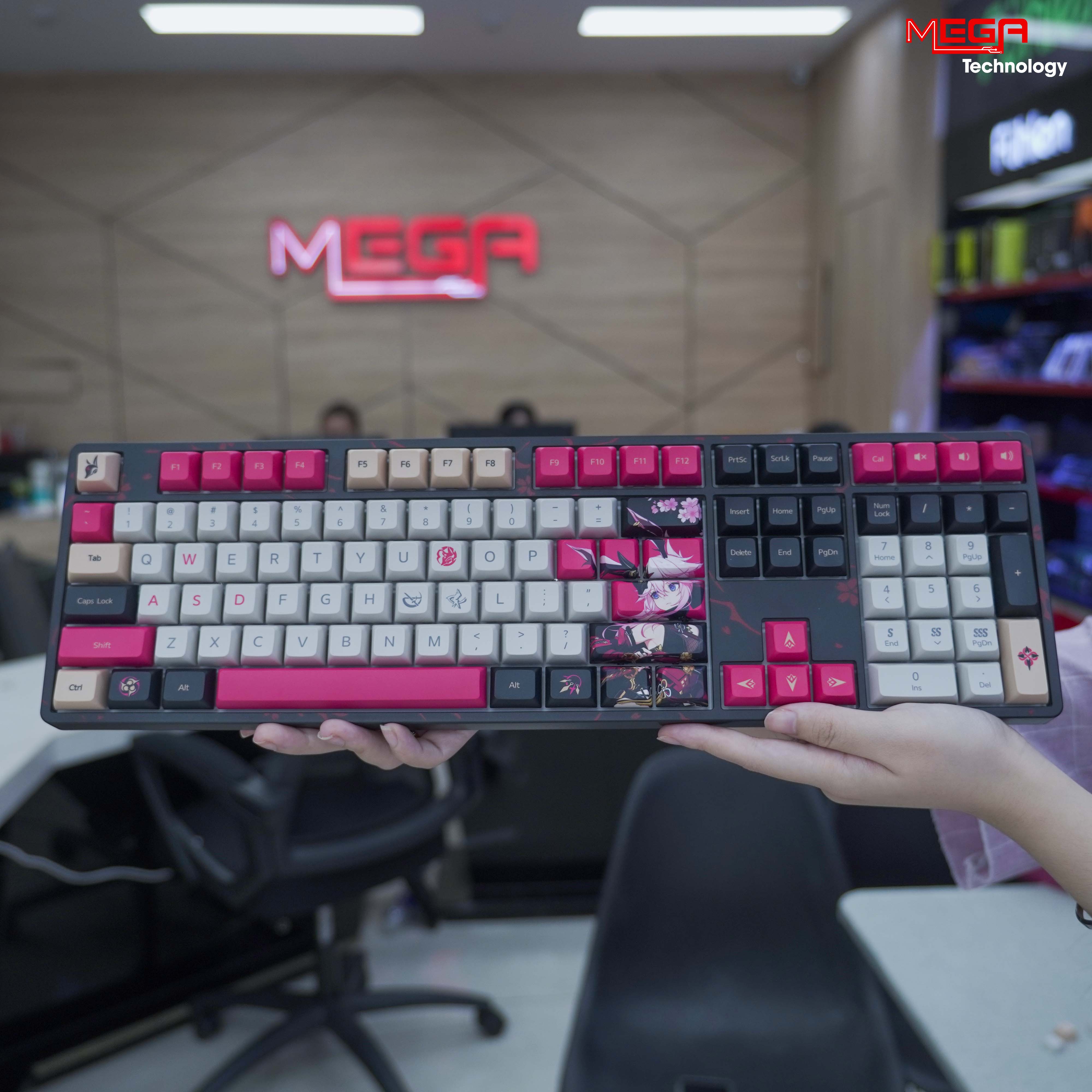 Bàn Phím AKKO 5108S Honkai Impact 3rd - Yae Sakura | mega