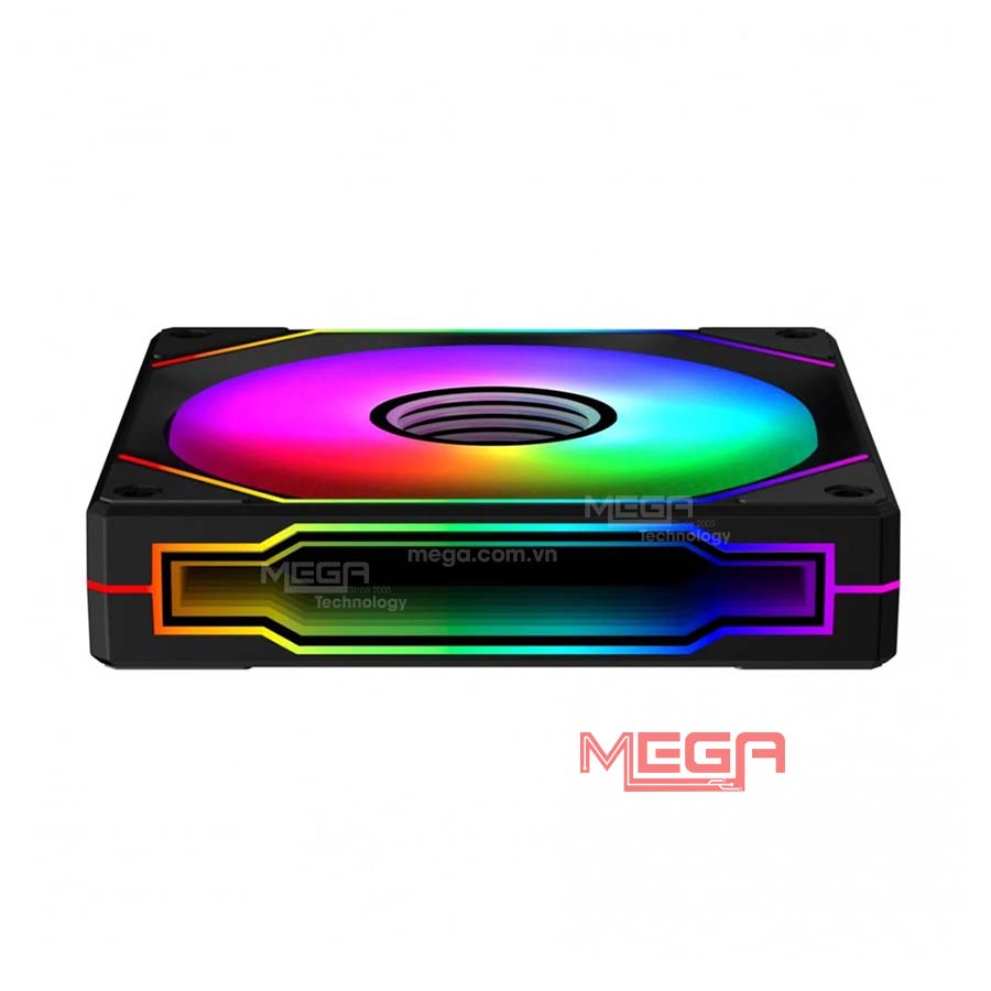 Fan Case Xigmatek Infinity 120mm (EN44564) Đen - fixed RGB | mega