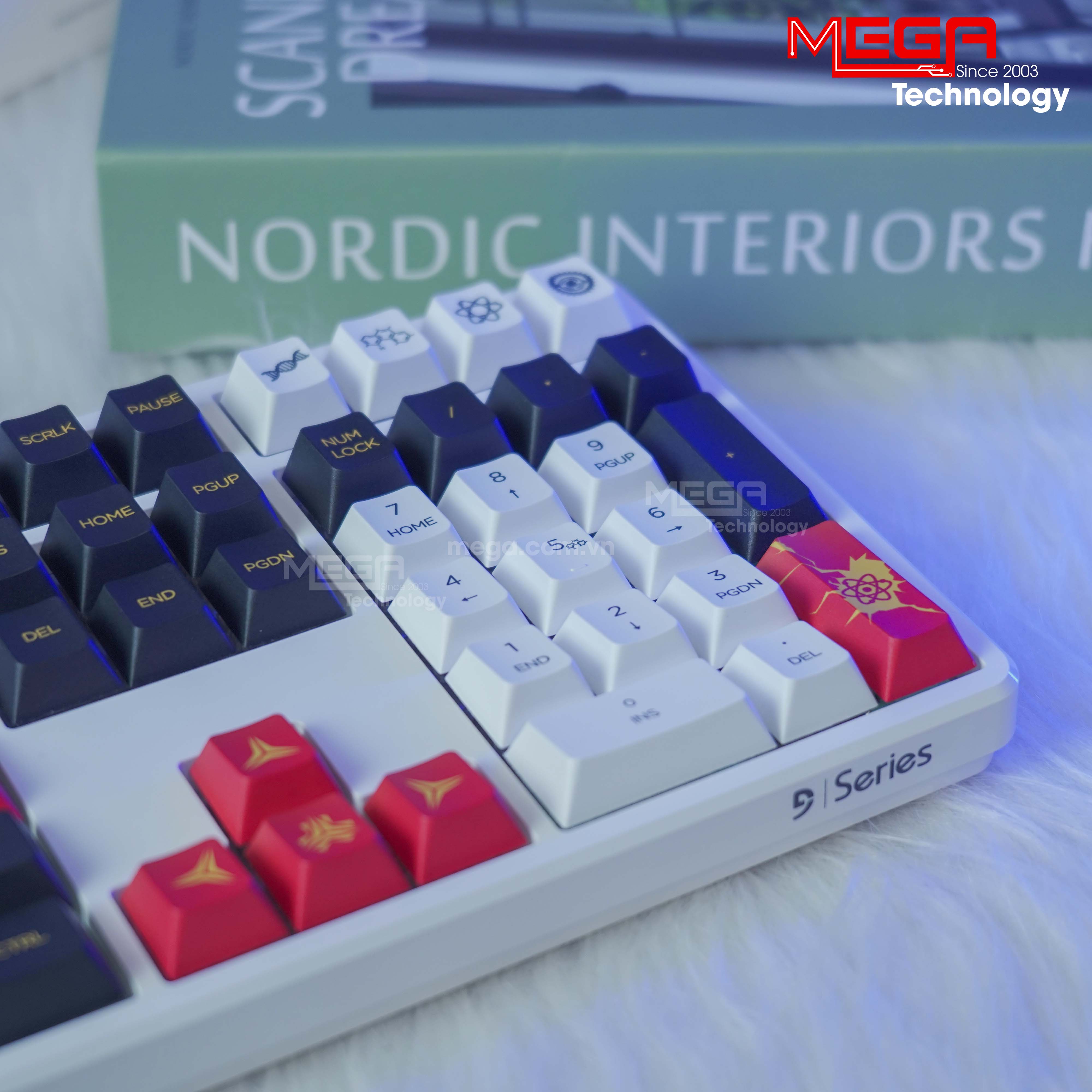 Bàn Phím Cơ Fuhlen G108S City ice-crystal switch | mega.com.vn