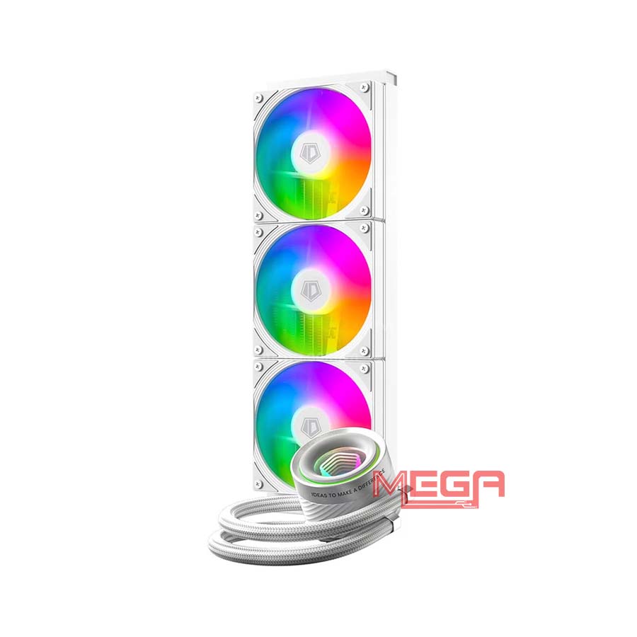 BỘ TẢN NHIỆT NƯỚC ID-COOLING FX360 INF WHITE | mega.com.vn
