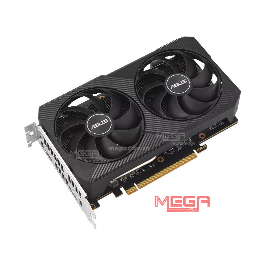 Vga Asus Dual Radeon RX 6500 XT V2 OC Edition 4GB GDDR6 | mega
