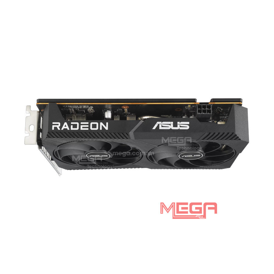 Vga Asus Dual Radeon RX 6500 XT V2 OC Edition 4GB GDDR6 | mega
