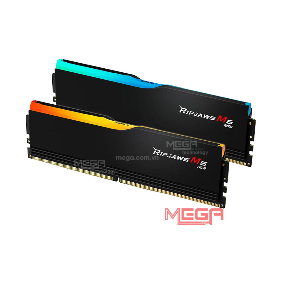 Ram 16gb/6000 GSkill Ripjaws M5 RGB DDR5 Black | mega.com.vn