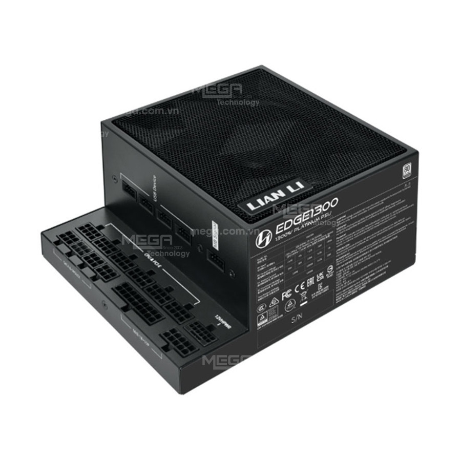 Nguồn Lian Li Edge 1300W Black - ATX v3.1 | mega