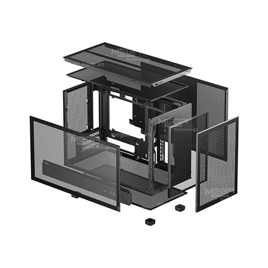Case DEEPCOOL CH260 ( Mini-ITX, Micro-ATX, Màu đen) | mega